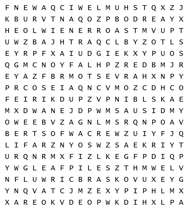 Wordsearch Wednesday: Search #1 – mindescapes.net – Art Works by Jim ...
